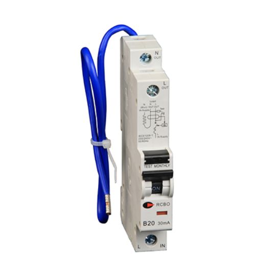 Lewden RCBO-20/30/SP RCBO 20A 30mA 6kA – BEMCO Outlet